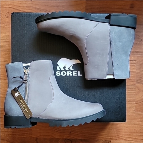 Sorel | Shoes | Sorel Emelie Ii Waterproof Leather Chelsea Boot | Poshmark